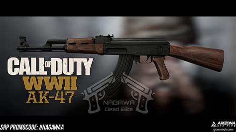 Ak 47 Call Of Duty Wwii Игровые моды Оружие Автоматы Gtaxmods