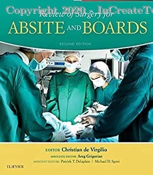 Review Of Surgery For ABSITE And Boards Nd Edition