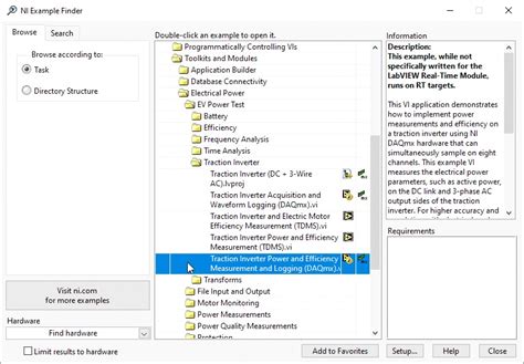 Labview For Power Electronics Testing For Efficiency Power
