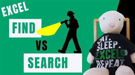 Difference Between FIND And SEARCH Function In Excel YouTube