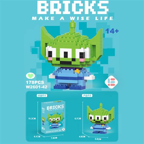 Jual Valby Toys Nano Block Mainan Balok Building Block Nano Blok Nano Bricks Balok Susun Mainan