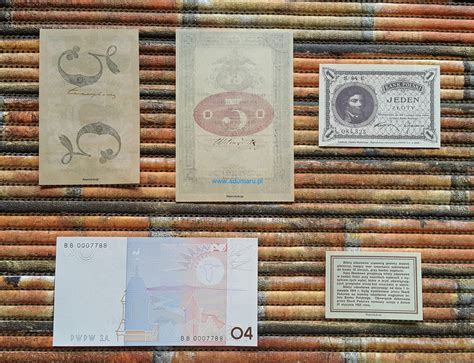 Banknoty Polskie Kolekcja Gazety Wyborczej Reprodukcje Adumaru Antykwariat