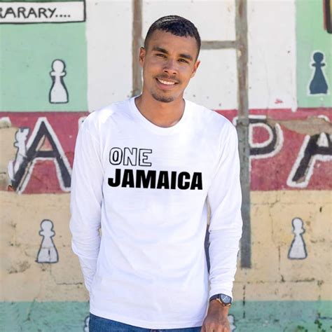 ‘one Jamaica Printed Long Sleeve Cotton T Shirt