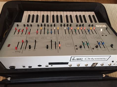 Matrixsynth White Korg Arp Odyssey Rev 1 Duophonic Analog Synthesizer
