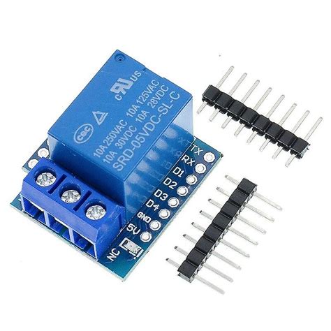 1pcs Un Canal Wemos D1 Mini Bouclier De Relais Wemos D1 Mini Module De