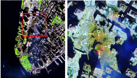 False Color Composition Of An Aviris Hyperspectral Image Collected By Download Scientific