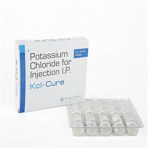 Potassium Chloride Injection Kcl Injection Latest Price