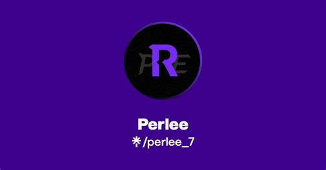 Perlee Instagram Tiktok Linktree