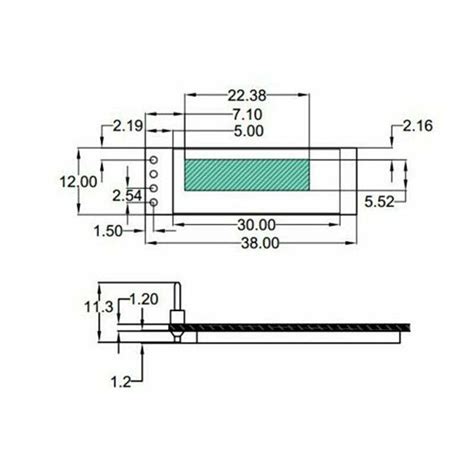 Free Stl File Monochrome 128x32 I2c Oled Graphic Display Case・design To Download And 3d Print・cults
