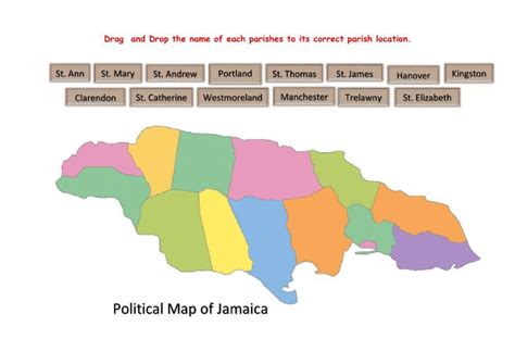 Parishes In Jam Free Interactive Worksheets 658161