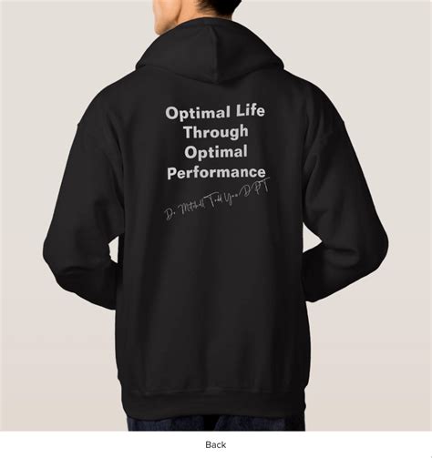 The Yass Method Mens Hoodie Black