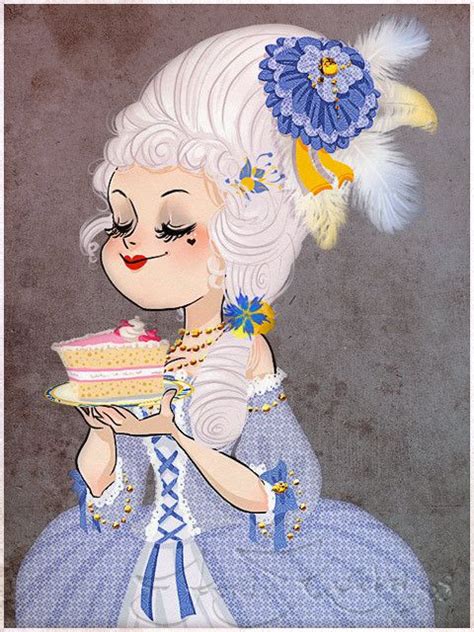 Marie Antoinette ~ Let Them Eat Cake By ~kgwa On Deviantart Marie Antoinette Art Cute
