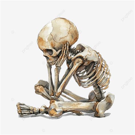 Artistic Illustration Of A Small Skeleton Art Illustration Skeleton