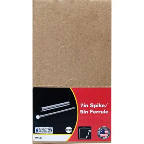 Spectra Metal 7spkrbb 7 In Brown Aluminum Gutter Spike Pack Of 500 Buy Now