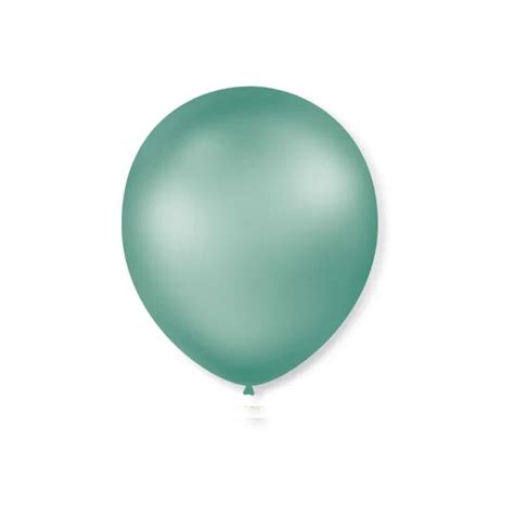 BalÃo De Festa Latex 7 18cm Perolado Verde Menta 50 Unidades SÃo Roque Loja Do