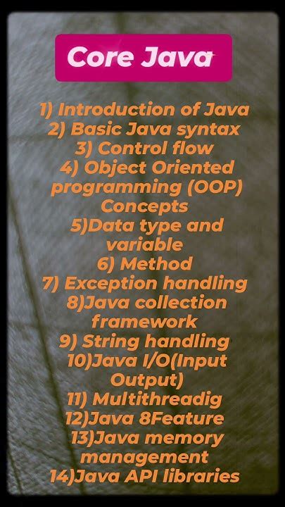 Master Core Java The Ultimate Guide To Java Programming For Beginners And Experts Youtube
