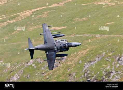 Bae Harrier Gr9 Zd379 4 Sqn Raf Cottesmore Low Level In The Welsh Military Training Area Lfa7