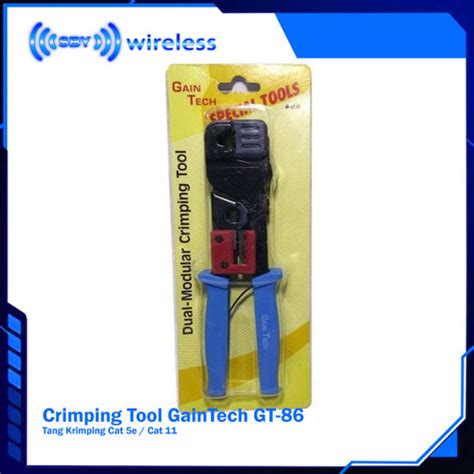 Jual Tang Krimping Cat E Cat Gain Tech Modular Crimping Tool GT Kota Surabaya
