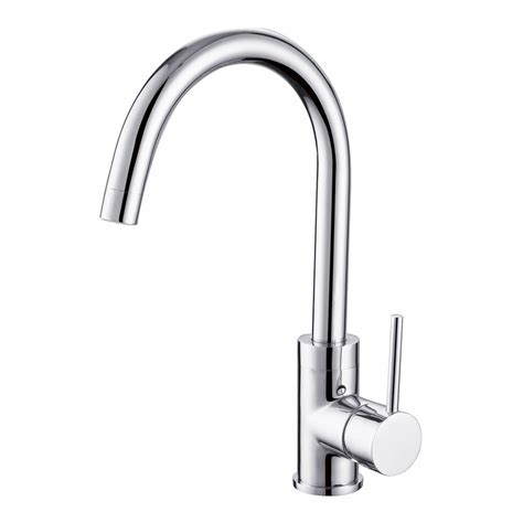 Soho Chrome Modern Single Lever Monoblock Kitchen Mixer Tap Kt04c