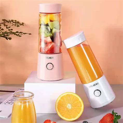 Juicer Mini Portable Blender Usb Rechargeable Fruit Vegetable Mixer