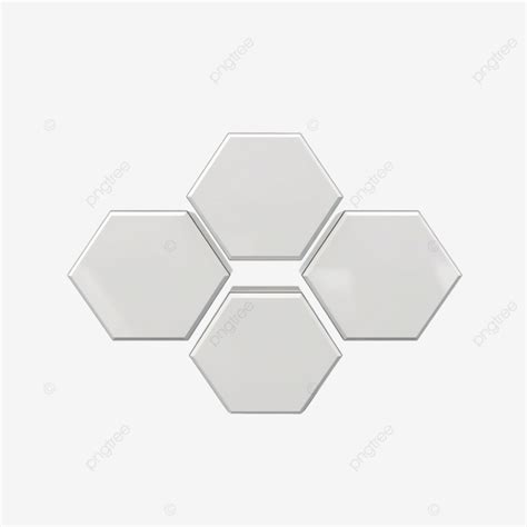 육각형 입체 모양의 3d 렌더링 이미지 모형 3d 그림 3d 렌더링 Png 일러스트 및 이미지 에 대한 무료 다운로드