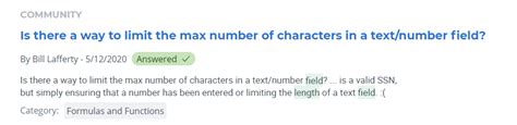 Length Andor Character Validation Within A Form Page 2 — Smartsheet