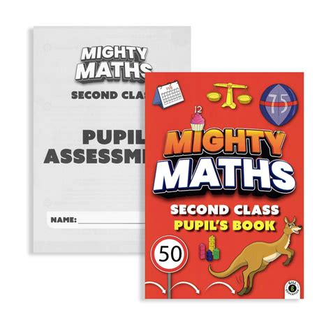 Mighty Maths Pupils Book And Assessment Book Set 1st Class Schoolbooks Ie
