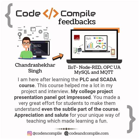 Code And Compile On Linkedin Code And Compile •iiot Courses On Instagram Thank You