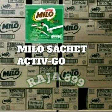Jual MILO SACHET ACTIV GO DUS KARTON ISI RENCENG X GR Shopee Indonesia