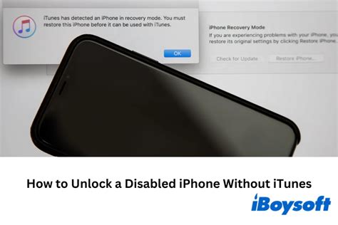 How To Unlock A Disabled Iphone Without Itunes Or Computer