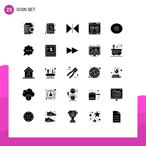 User Interface Pack Of 25 Basic Solid Glyphs Of Boobs Window Flip Valentine Link Editable Vector