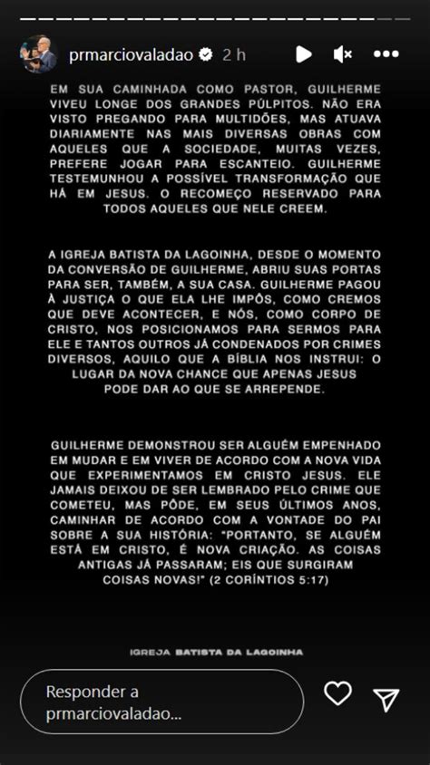 Sorrindo Pastor Anuncia Morte De Guilherme De Pádua Aos 53 Anos