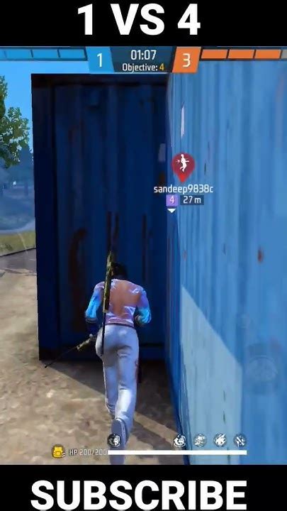 1vs4🤯🔥 Only Awm Clutch🎯 Against Grandmaster Players😱 Shorts Short