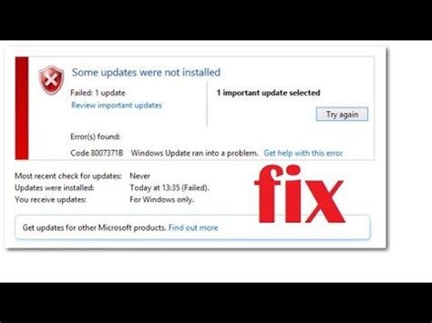 Fix Windows Update Error Code B Some Updates Were Not Installed Coding Error Code Fix Windows Update Error Code B Some Updates Were Not Installed Coding Error Code