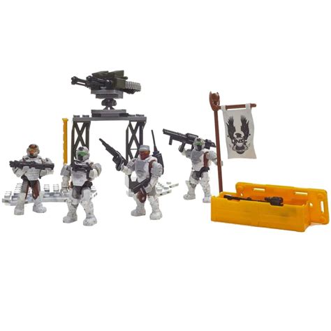 Mega Bloks Halo Unsc Victor Squad Building Set — Poggers