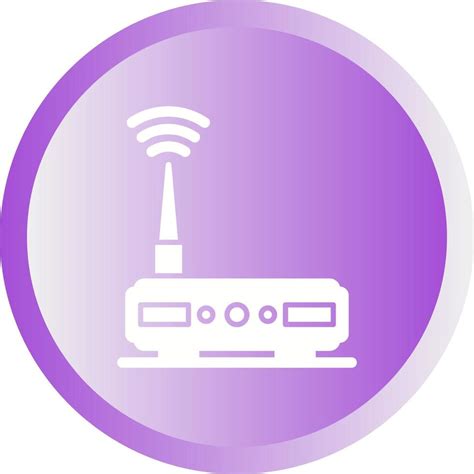 Wifi Router Vector Icon Vector Art At Vecteezy