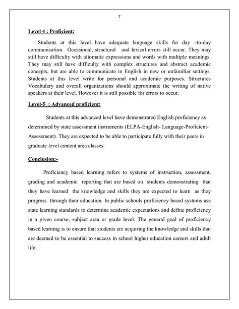 Proficient And Non Proficient Learners Pdf