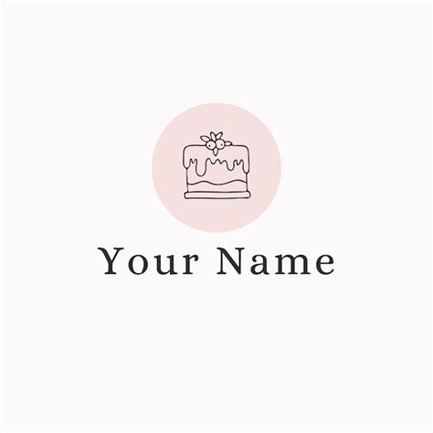 Linda Plantilla Ilustrada De Logotipo De Panadería Vector Premium