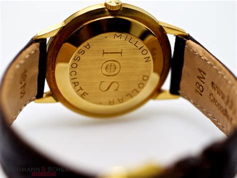 Patek Philippe Vintage Calatrava Ios Automatic Million Dollar Associate