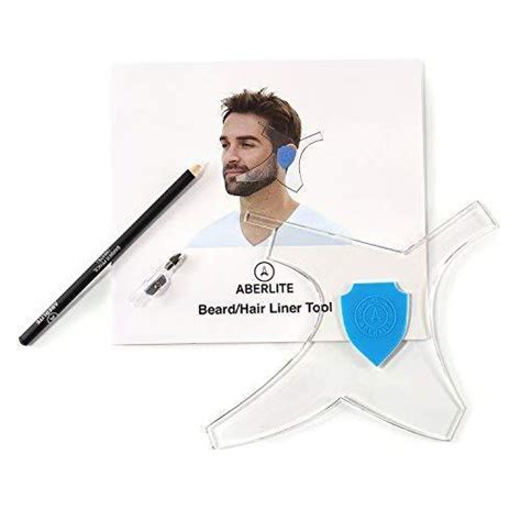 Aberlite Clearshaper Premium Beard Shaper Kit With Barber Pencil