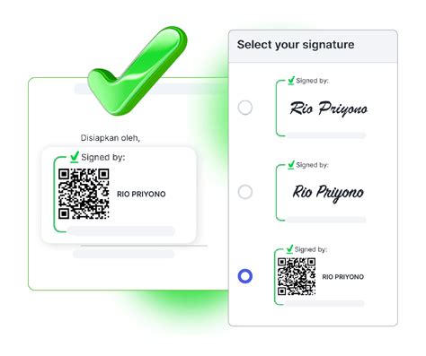 Buat Tanda Tangan Qr Code Aman And Terverifikasi Mekari Sign