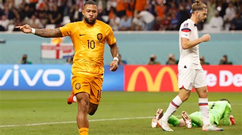 Cuatro goles entre Países Bajos y Estados Unidos en octavos de final del Mundial El Comercio