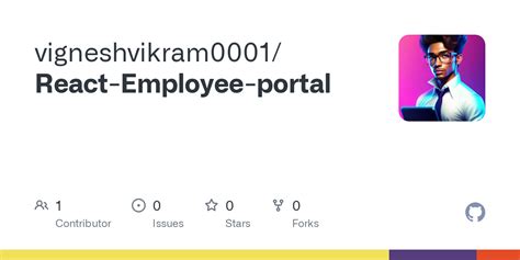 GitHub Vigneshvikram0001 React Employee Portal