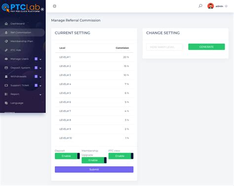 ptclab pay per click platform by viserlab codecanyon
