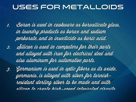 What Are Metalloids Faqs