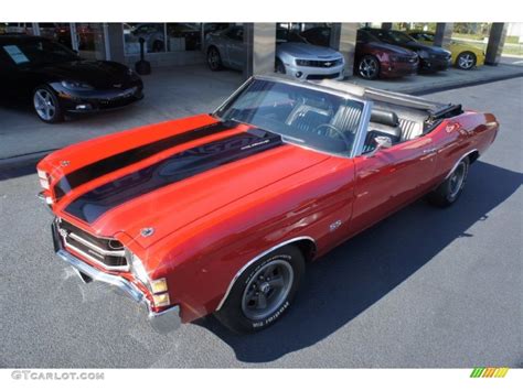 Cranberry Red 1971 Chevrolet Chevelle Ss 454 Convertible Exterior Photo