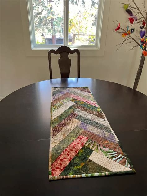 How To Make A Table Runner Easy Beginner Sewing Tutorial Create Whimsy