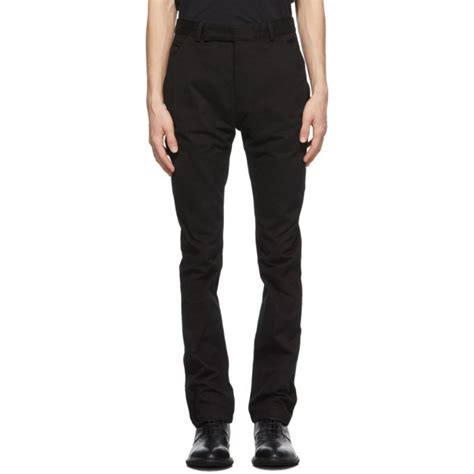 Haider Ackermann Black Cowboy Trousers Haider Ackermann