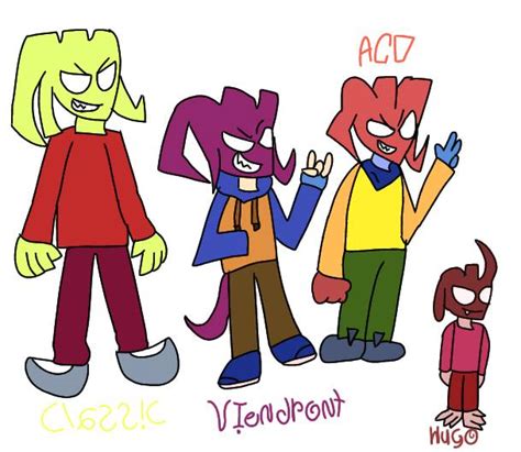 Digidevil Ocs Lineup By Gabsfazbear22 On Deviantart