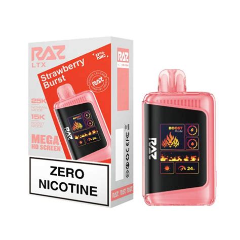 Raz Ltx 25k E Cig Disposable 25000 Puffs 16ml 0mg